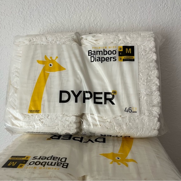 dyper | Other | Dyper Bamboo Diapers Medium Size 3 322lbs | Poshmark